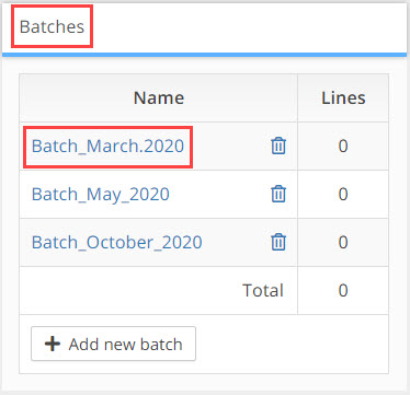 Create Batches & Groups